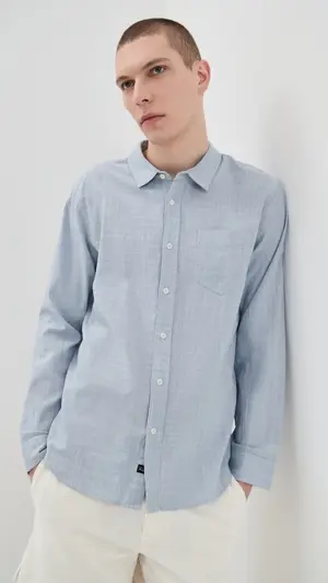 Rails Wyatt Shirt - Tidal Etch