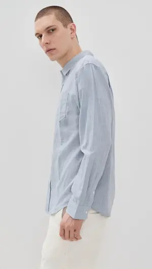 Rails Wyatt Shirt - Tidal Etch
