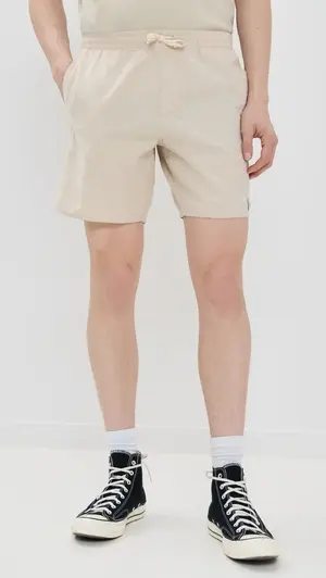 RHYTHM Classic Linen Jam Shorts - Sand
