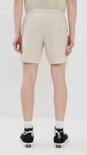 RHYTHM Classic Linen Jam Shorts - Sand