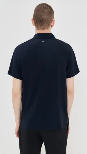 RHONE Regatta Pique Polo - True Navy