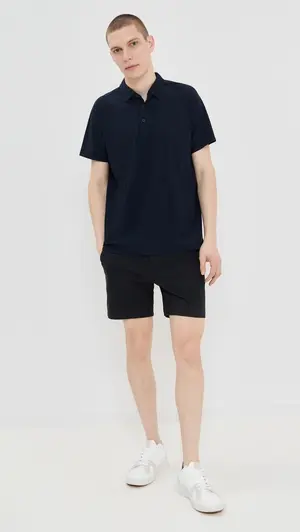 RHONE Regatta Pique Polo - True Navy