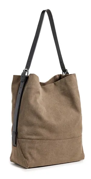 LEMAIRE Belted Canvas Tote Bag - Sisal