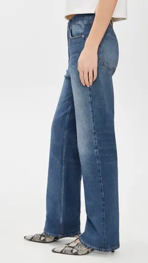 Rag & Bone Miramar Shea Relaxed Straight Jeans