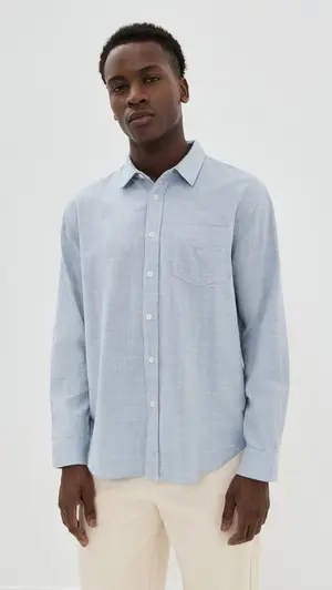 Rails Wyatt Relaxed Fit Shirt - Tidal Etch