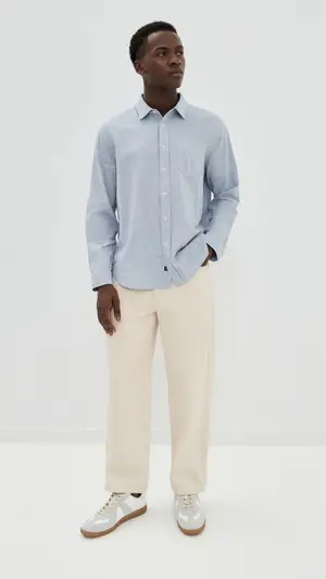 Rails Wyatt Relaxed Fit Shirt - Tidal Etch