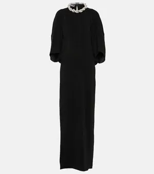 Stella McCartney Crystal-braided Maxi Dress