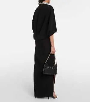 Stella McCartney Crystal-braided Maxi Dress