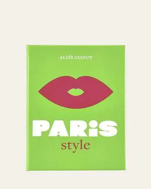GRAPHIC IMAGE Little Book Of Paris Style" Leather-bound Book Alois Guinut - Lime