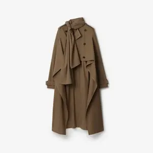 Burberry Long Silk Scarf Trench Coat