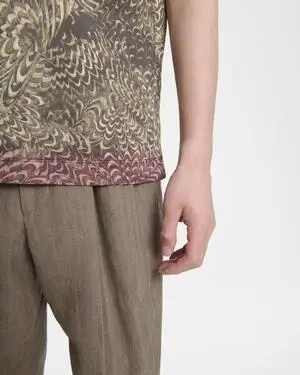 Dries Van Noten Apos;s Hubba Printed Cotton T-shirt - Gray