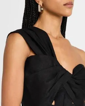 JBQ Eden Linen Jumpsuit - Black