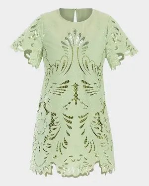 green emerald velvet dress Kathryn Mestiza Top & Skirt
