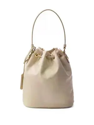 Prada Re-edition 1978 Mini Re-nylon Bucket Bag - Neutrals