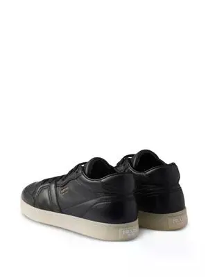 Prada Leather Sneakers - Black