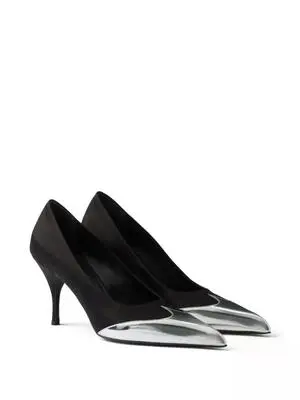 Prada 85mm Satin-finish Pumps