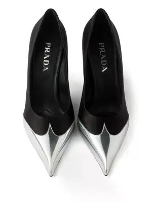 Prada 85mm Satin-finish Pumps