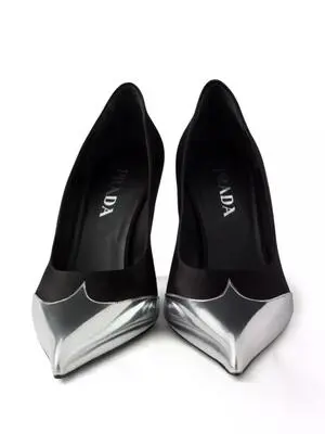 Prada 85mm Satin-finish Pumps