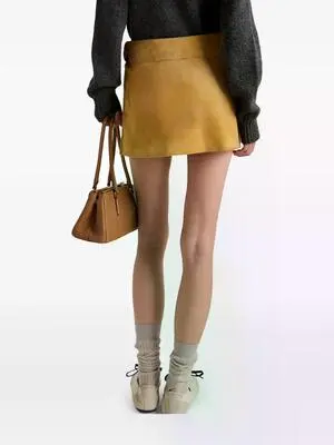 Prada Suede Miniskirt