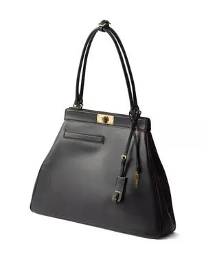 Prada Large Leather Tote Bag