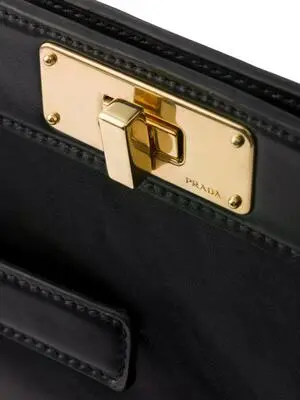 Prada Large Leather Tote Bag