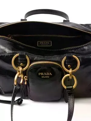 Prada Medium Leather Tote Bag