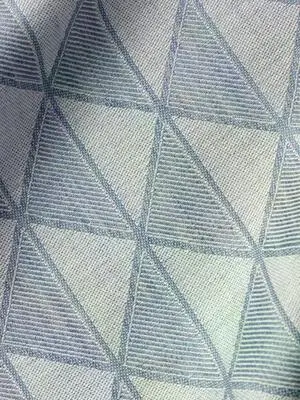Prada Silk-wool Scarf - Blue