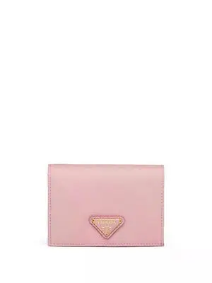 Prada Small Saffiano Leather Wallet Pink