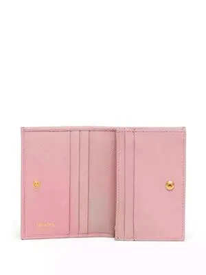 Prada Small Saffiano Leather Wallet - Pink