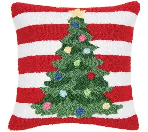 VALERIE PARR HILL Colorful Tree Hooked Throw Pillow Valerie - One-color