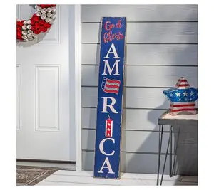 GERSON INTERNATIONAL 47 In Patriotic Wall Decor Set Of 2 Gerson I Nternational - One-color