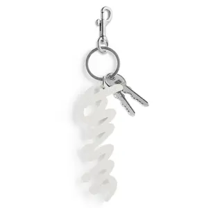 Balenciaga Paris Charm/keychain - White