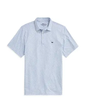 Vineyard Vines Sankaty Regular Fit Polo Shirt - Micro Barracuda