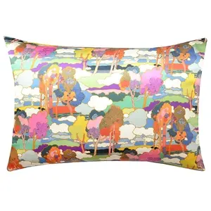 COCO & WOLF Print Silk Pillowcase, King