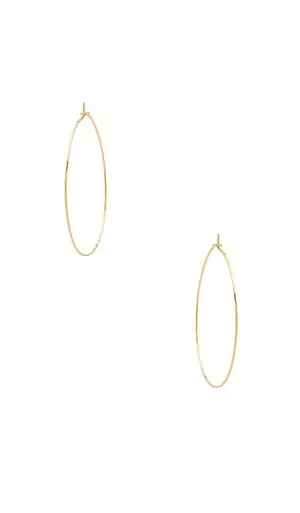 LUV AJ Capri Wire Hoops