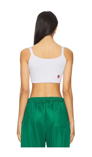 Fiorucci Multipatch Dinosaur Cropped Tank Top