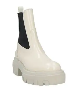 MSGM Light Leather Ankle Boots