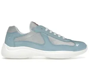 Prada America's Cup Sneakers - Silver/celeste