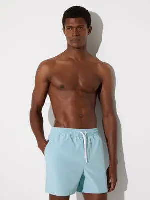 REISS Cliff Drawstring Swim Shorts - Aqua Blue