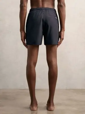 REISS Cliff Drawstring Swim Shorts - Navy