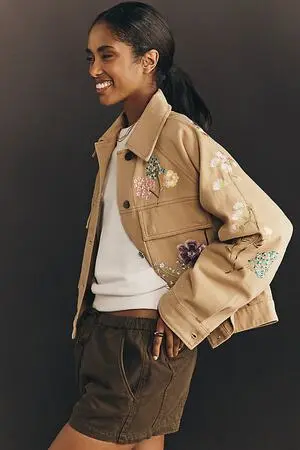 Anthropologie Embroidered Jackets For Women