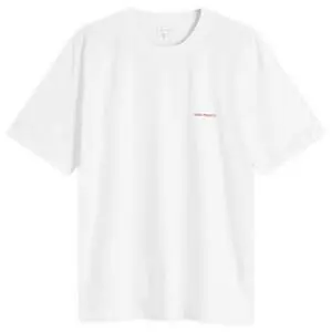 Norse Projects Johannes Logo Print T-shirt - White