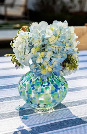 JULISKA Puro 6-inch Pattern Glass Vase