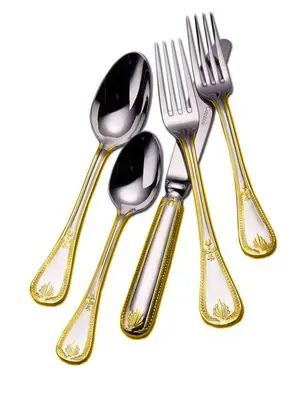 COUZON Consul Accent 5 Piece Place Setting - Gold