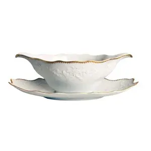 ANNA WEATHERLEY Simply Anna Gold Gravy Stand - White/gold