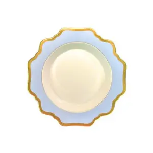 ANNA WEATHERLEY Anna's Palette Rim Soup Bowl - Sky Blue