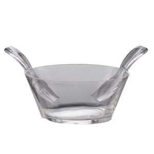 MARIO LUCA GIUSTI Fulmine Salad Bowl With Servers - Clear