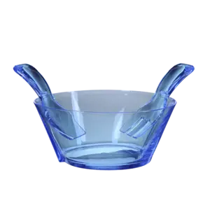 MARIO LUCA GIUSTI Fulmine Salad Bowl With Servers - Turquoise