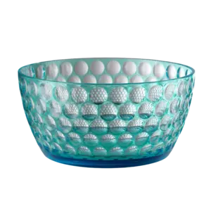 MARIO LUCA GIUSTI Lente Salad Bowl Turquoise