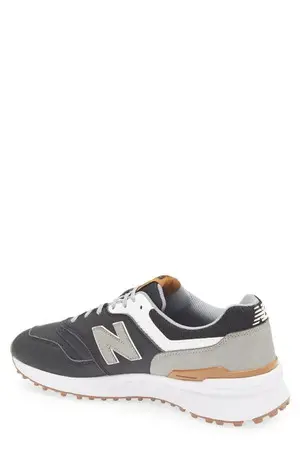 NEW BALANCE 997 Sl Waterproof Spikeless Golf Shoe - Black / White